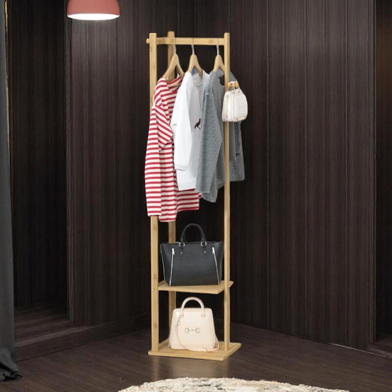 Bamboo Coat Rack - Etsy