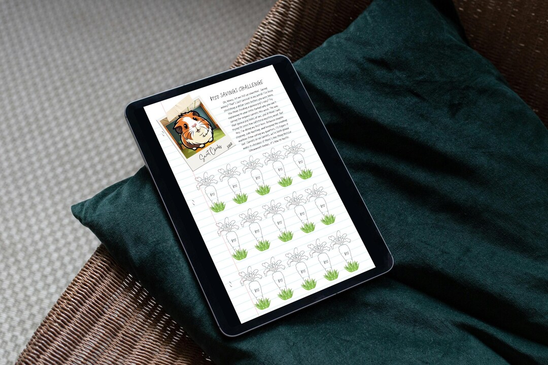 Printable 150 Envelope Savings Challenge Tracker, Save 150 Dollars ...