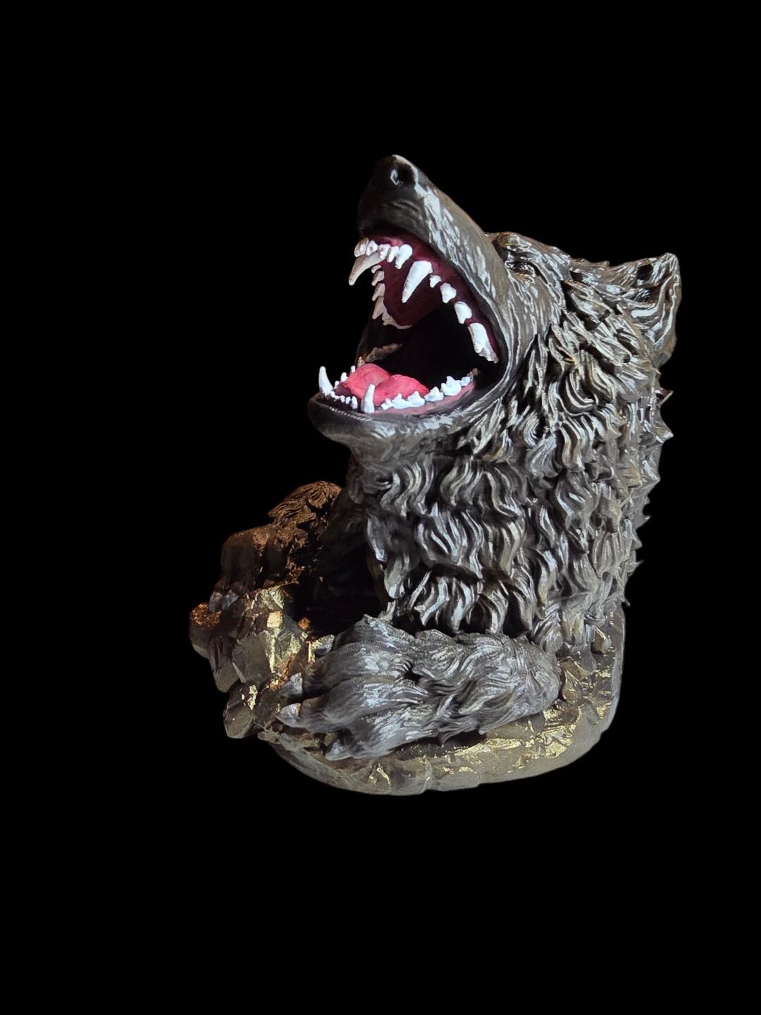 Wolf Dice Tower, Dice Roller - Etsy