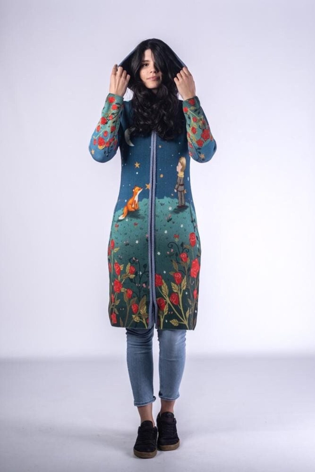 Little Prince Cardigan Sweater Woman Coat Woman Sweater Cotton ...