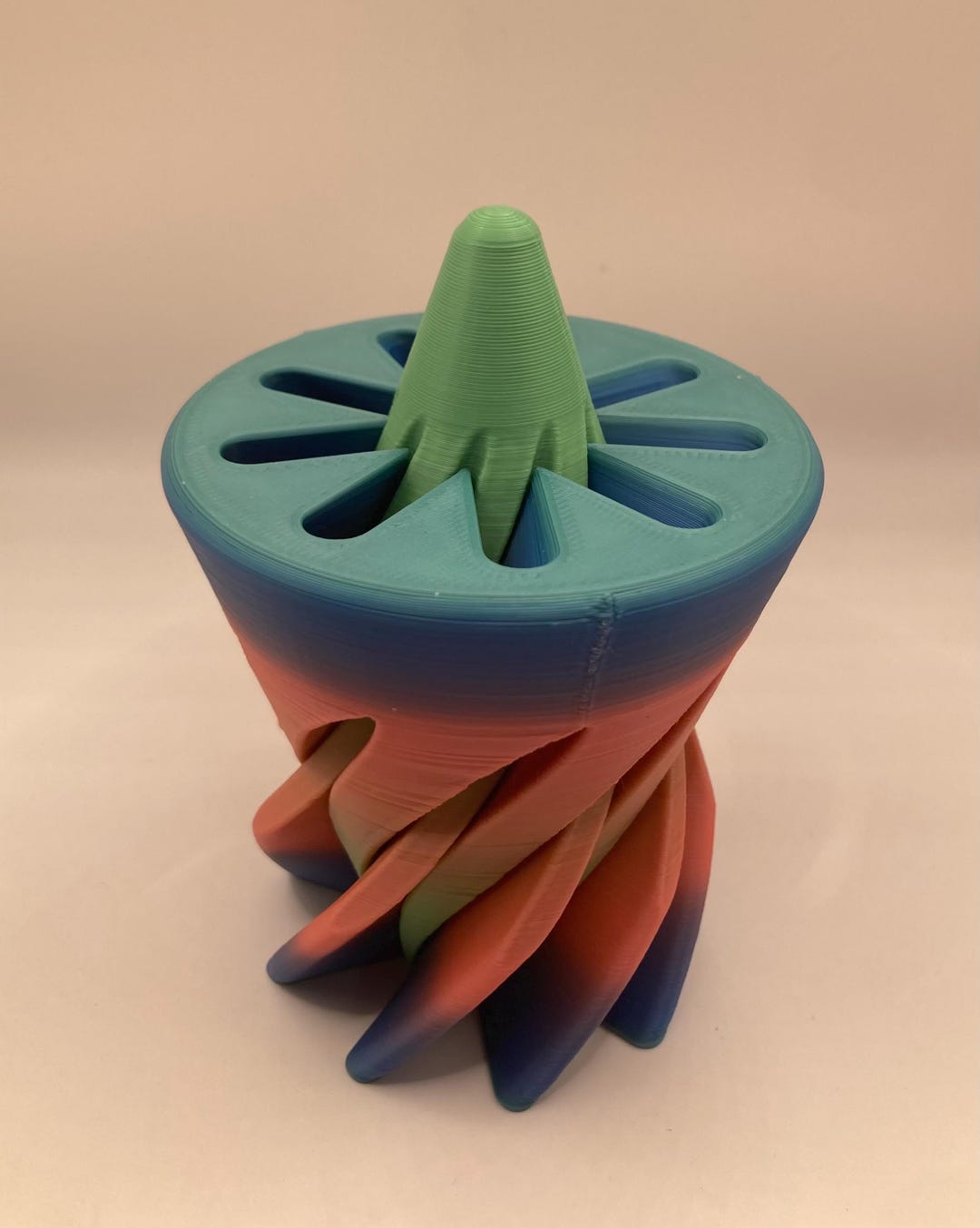 3D Printed Spiral Fidget Toy - Etsy
