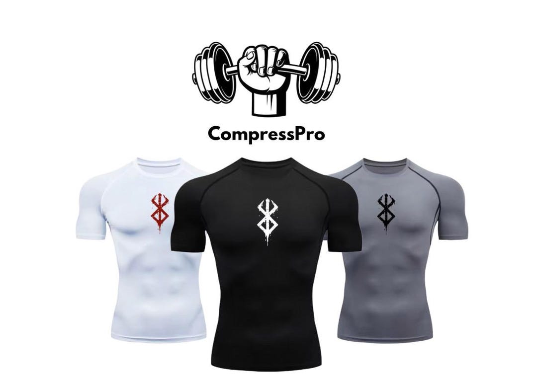 Guts Berserk, Compression Shirts - Anime & Manga Clothing. Valentines ...