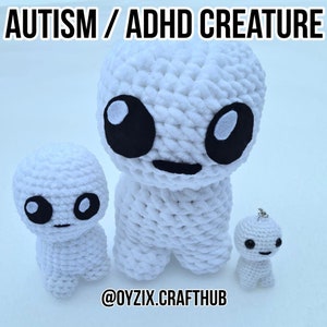Autism / ADHD / TBH / Yippee Creature Crochet Pattern (PDF Pattern Only ...