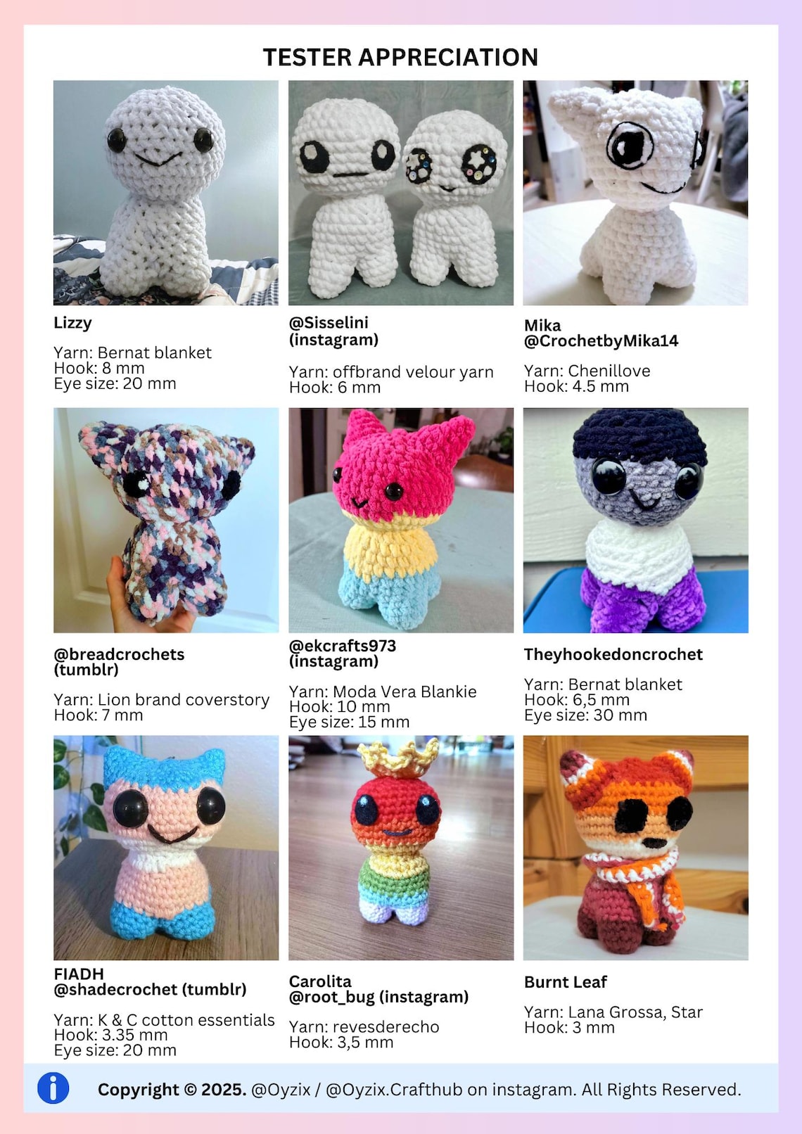 Autism / ADHD / TBH / Yippee Creature Crochet Pattern (PDF Pattern Only ...