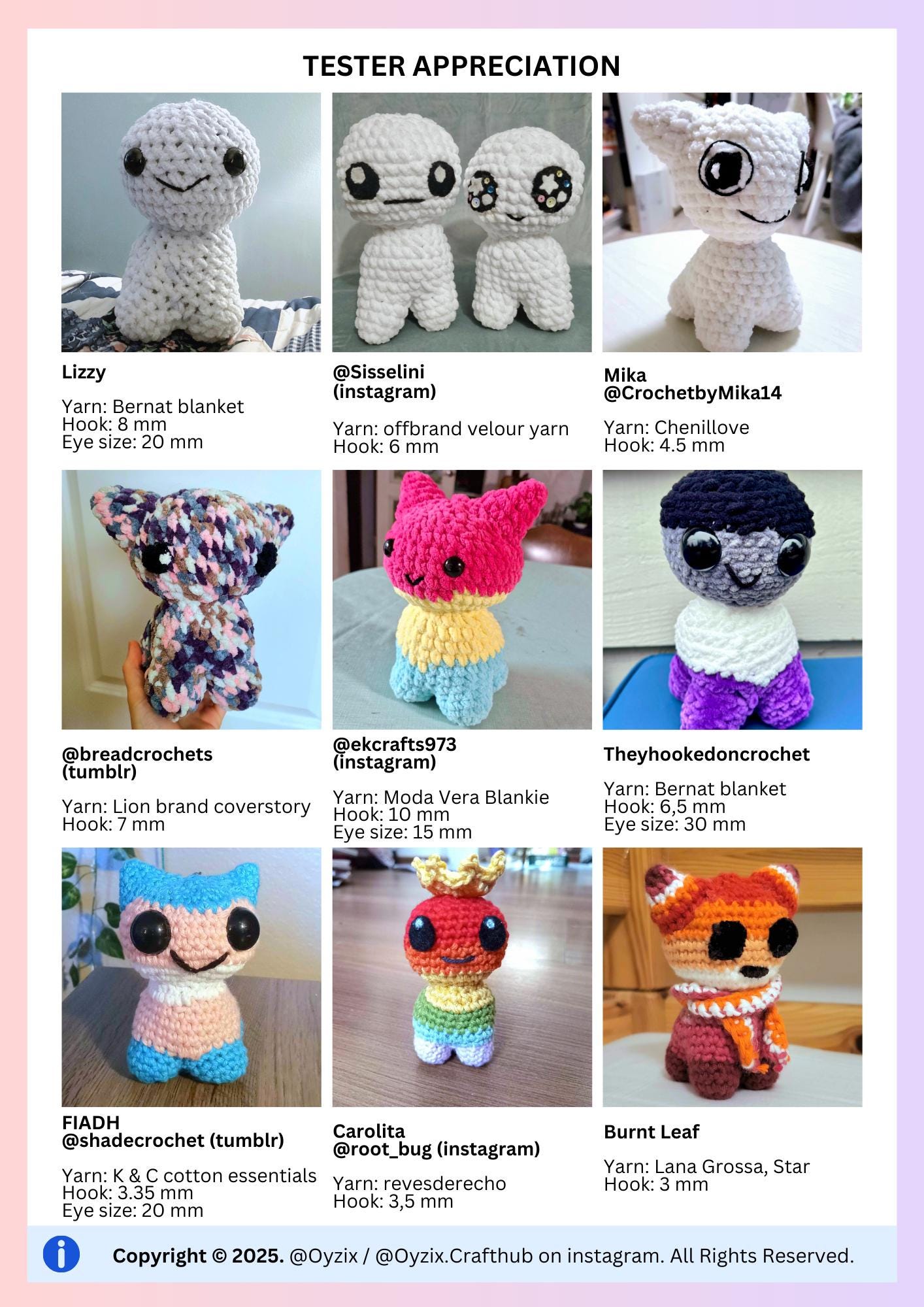 Autism / ADHD / TBH / Yippee Creature Crochet Pattern (PDF Pattern Only ...