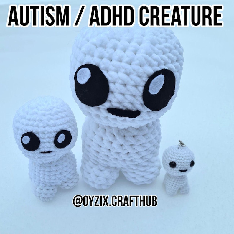 Autism / ADHD / TBH / Yippee Creature Crochet Pattern (PDF Pattern Only ...