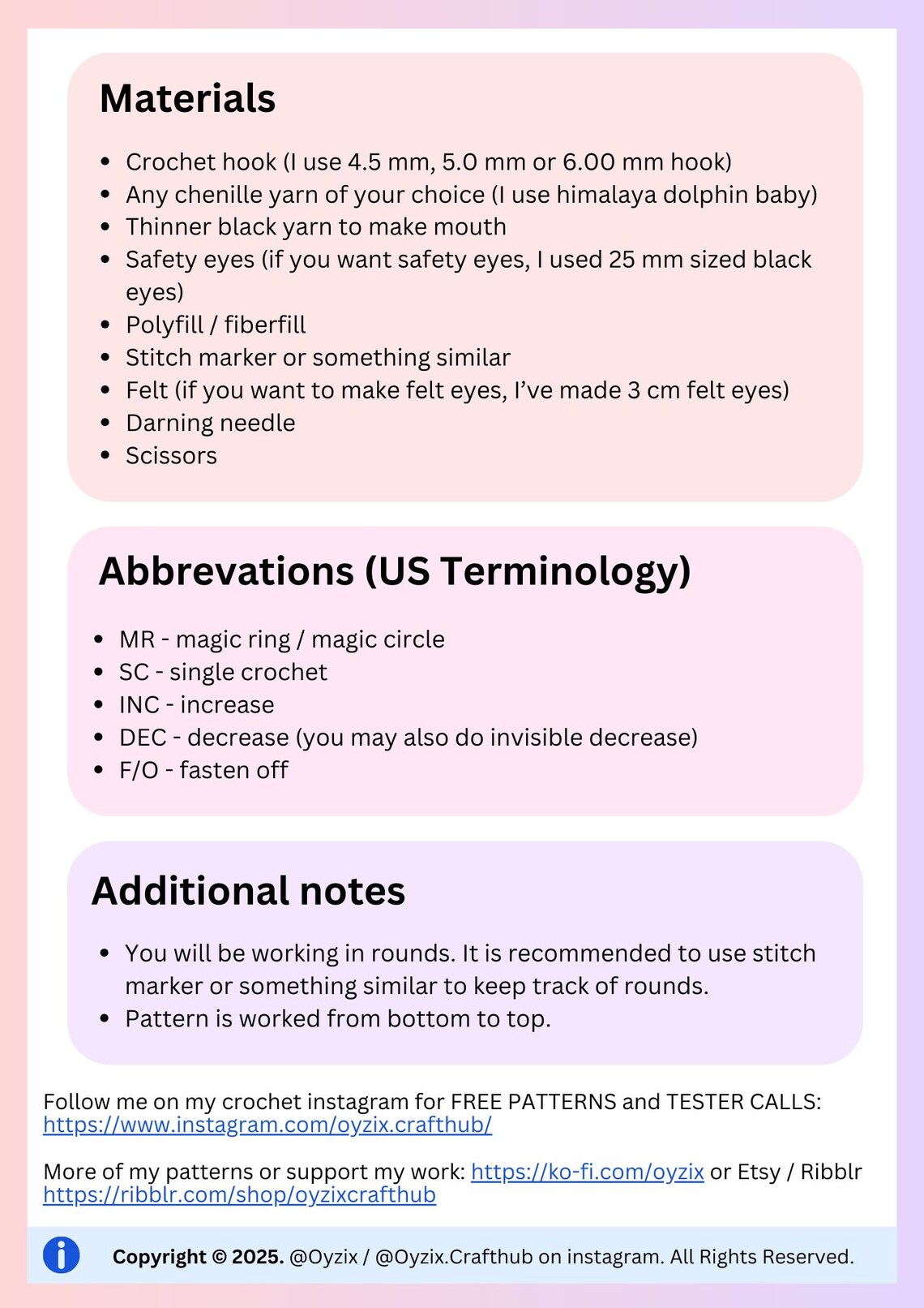 Autism / ADHD / TBH / Yippee Creature Crochet Pattern (PDF Pattern Only ...