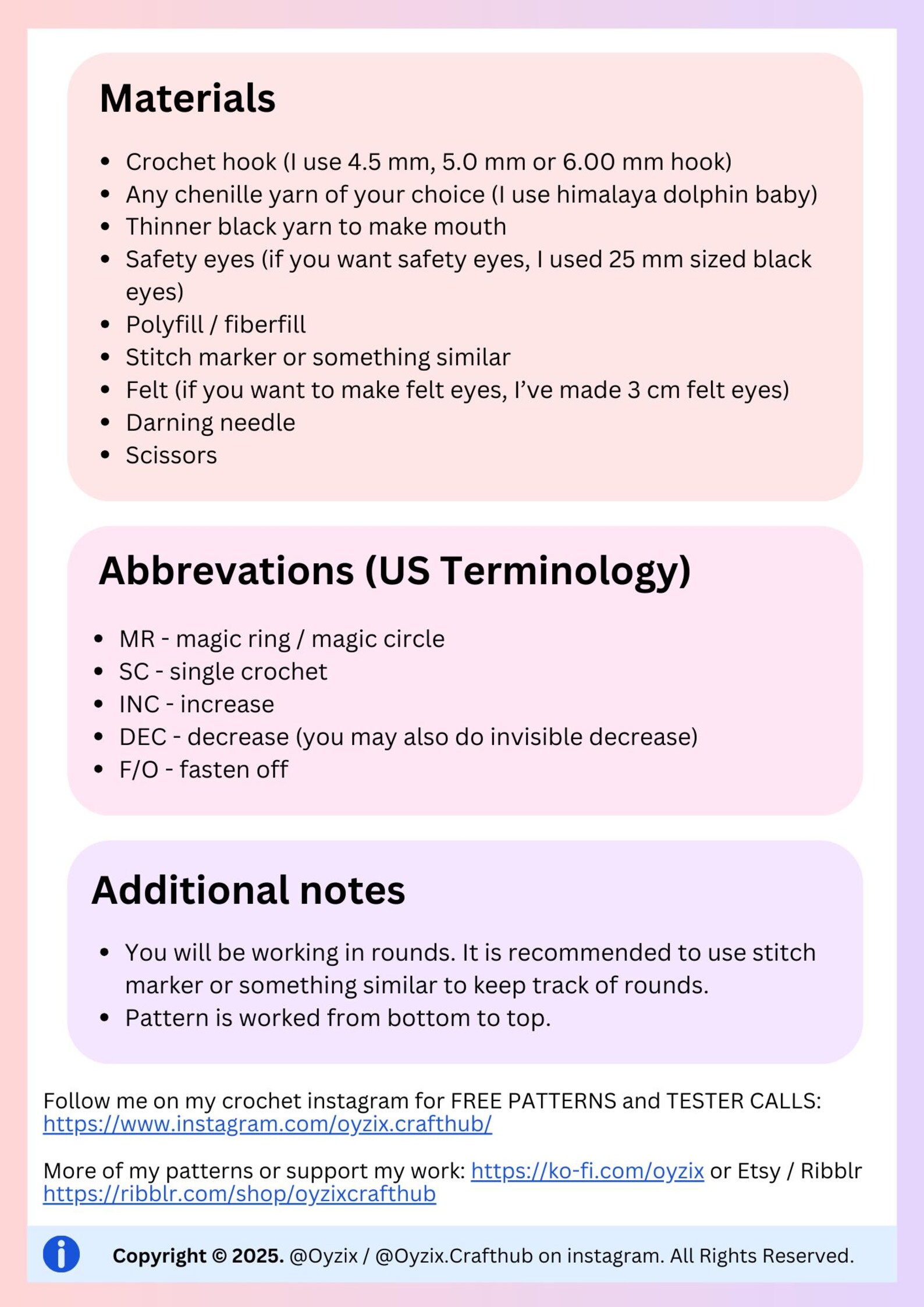 Autism / ADHD / TBH / Yippee Creature Crochet Pattern (PDF Pattern Only!) - Etsy