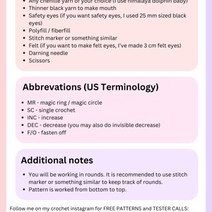 Autism / ADHD / TBH / Yippee Creature Crochet Pattern (PDF Pattern Only ...