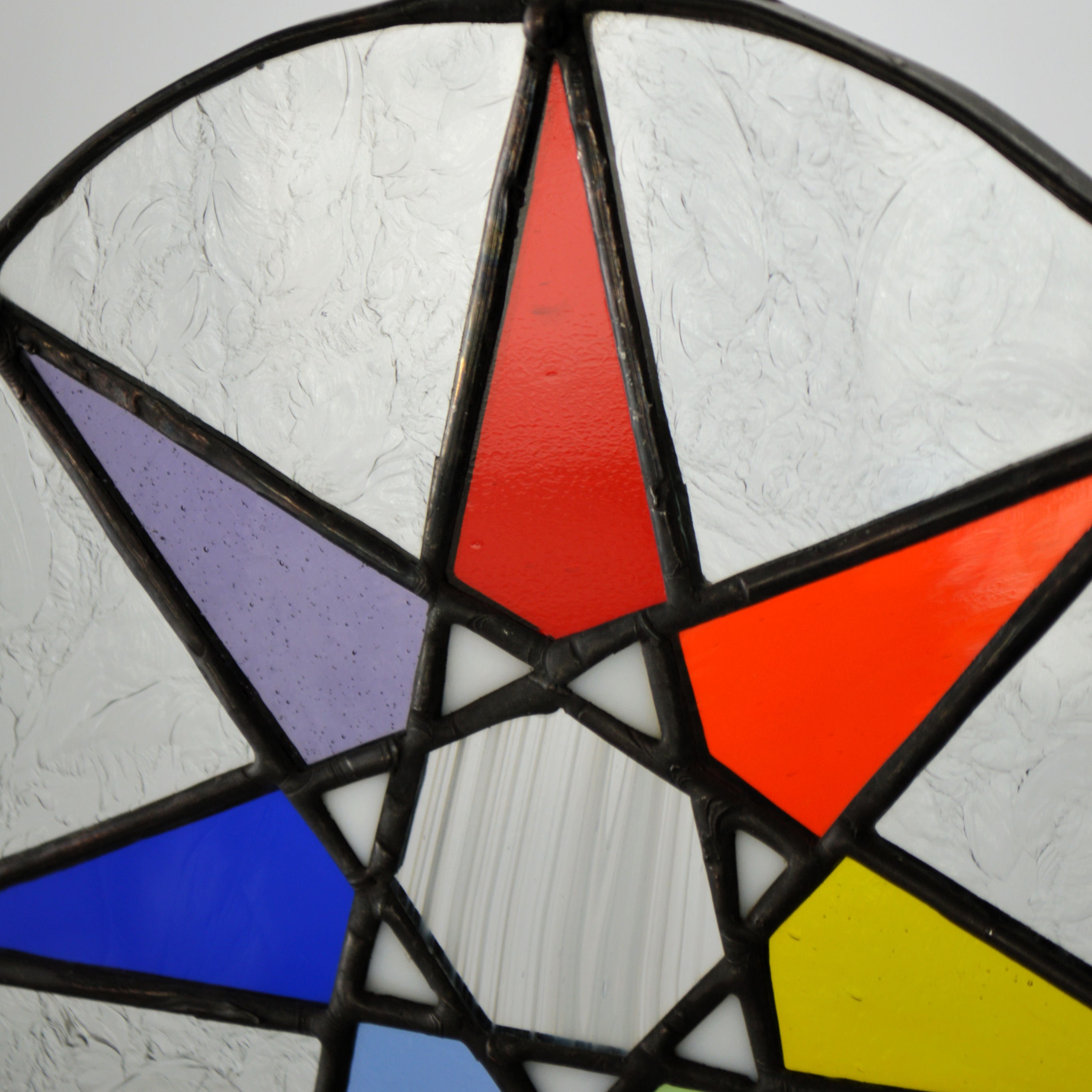 Seven Pointed Star Suncatcher Pattern, Downloadable PDF Stained Glass ...