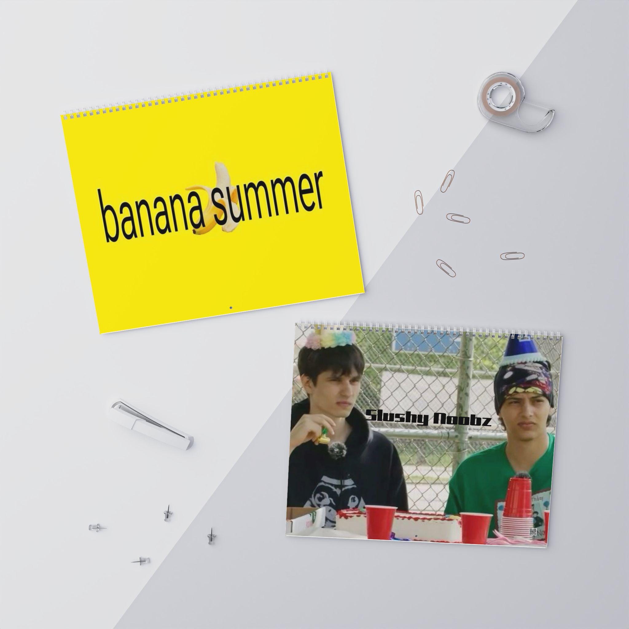 Slushy Noobz Merch Calendar (2025) Ft. Mother Mandy - Etsy