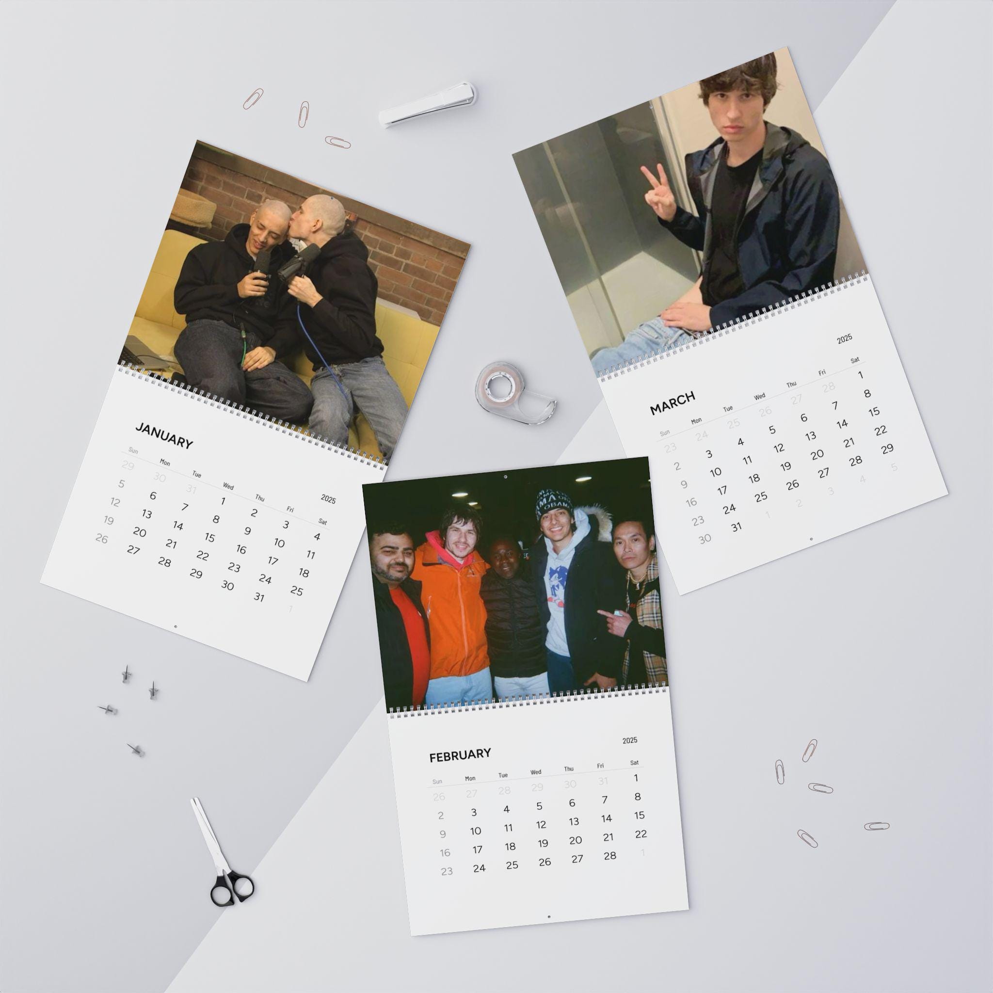 Slushy Noobz Merch Calendar (2026) Ft. Mother Mandy - Etsy