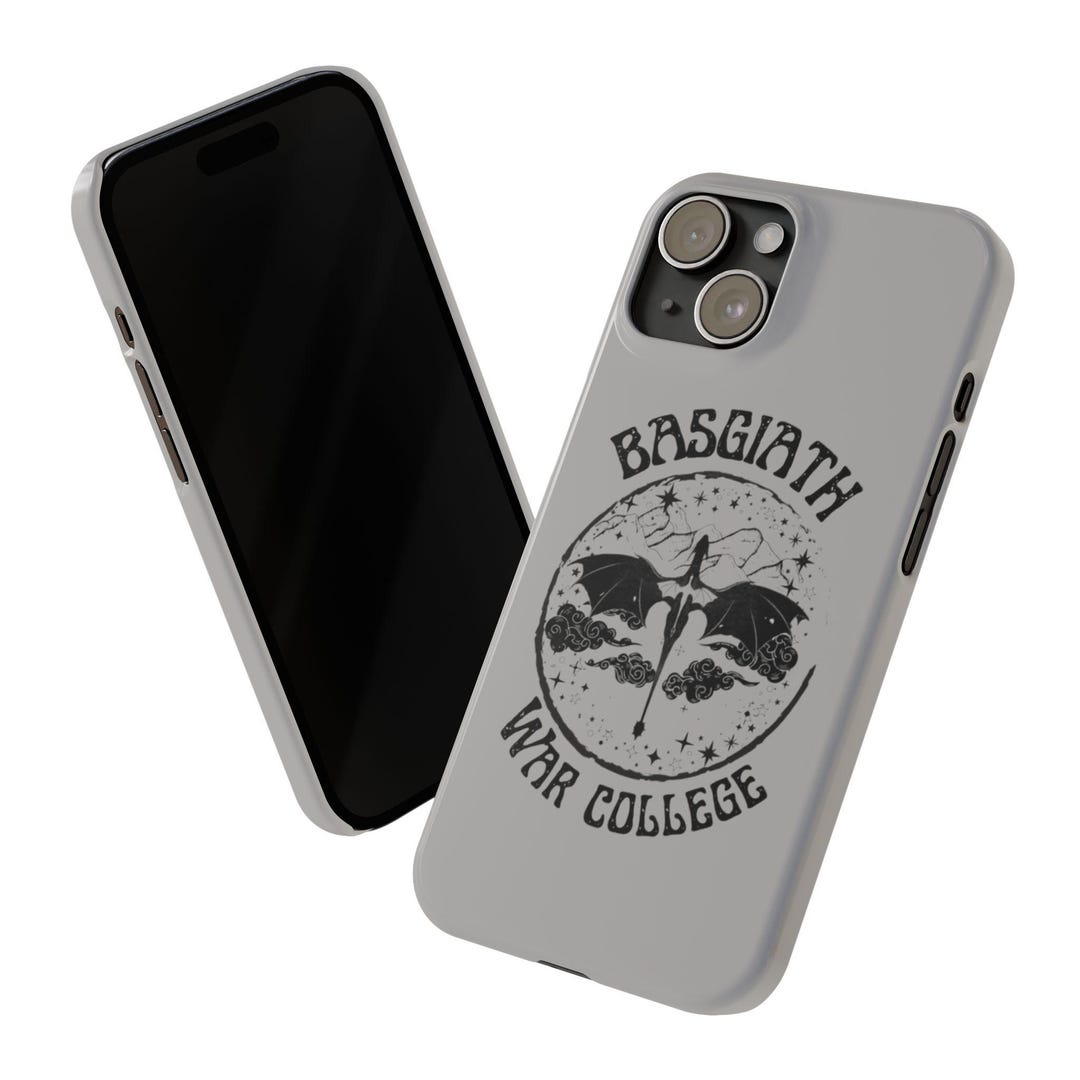 Fourth Wing Merch, Basgiath War College Phone Case, Stylish Protective ...