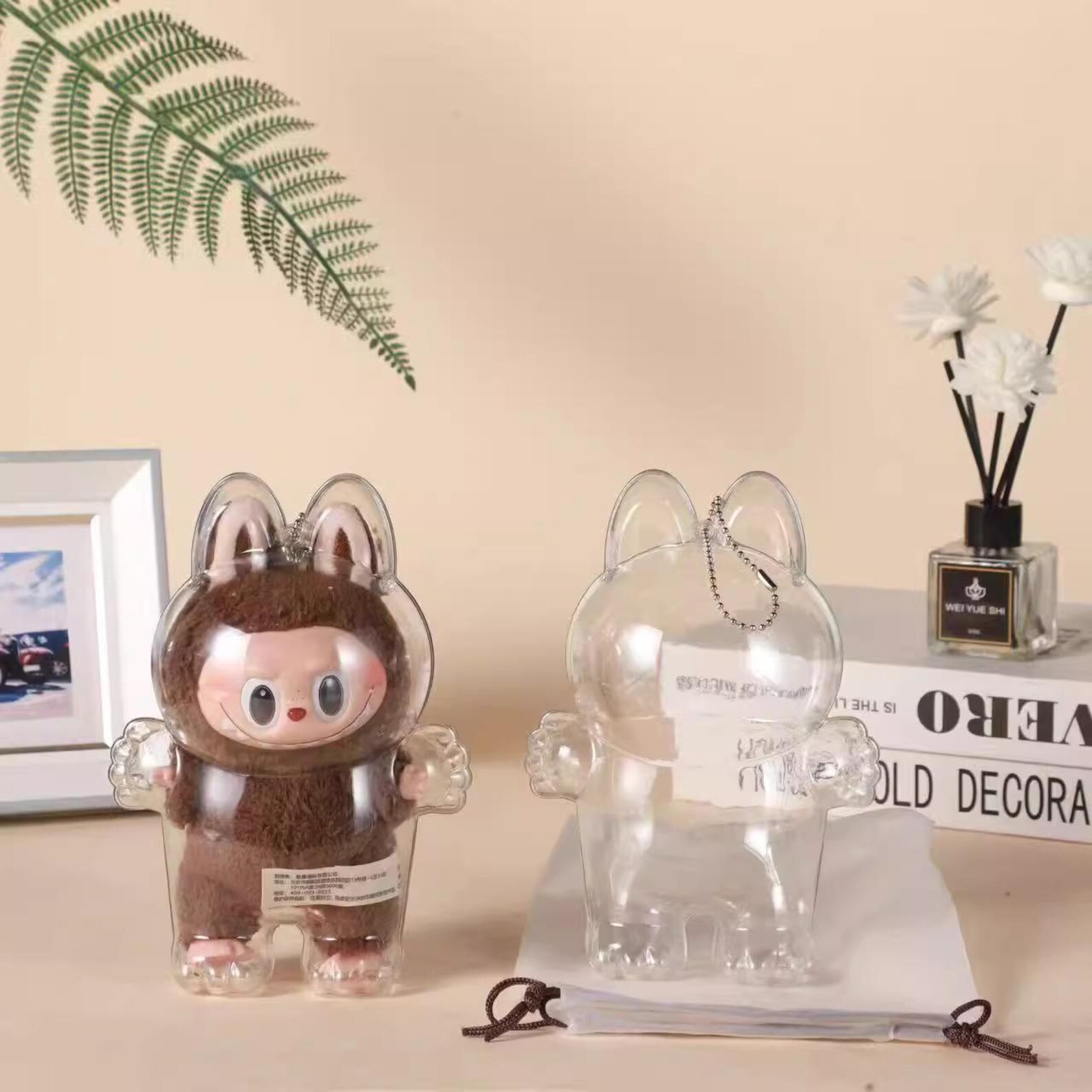 Labubu Transparent Case - Etsy