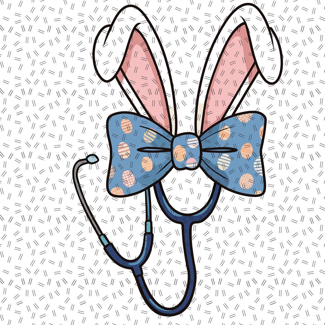 Easter Bunny Nurse Coquette PNG, Nurse Easter Day Png, Happy Easter Png ...