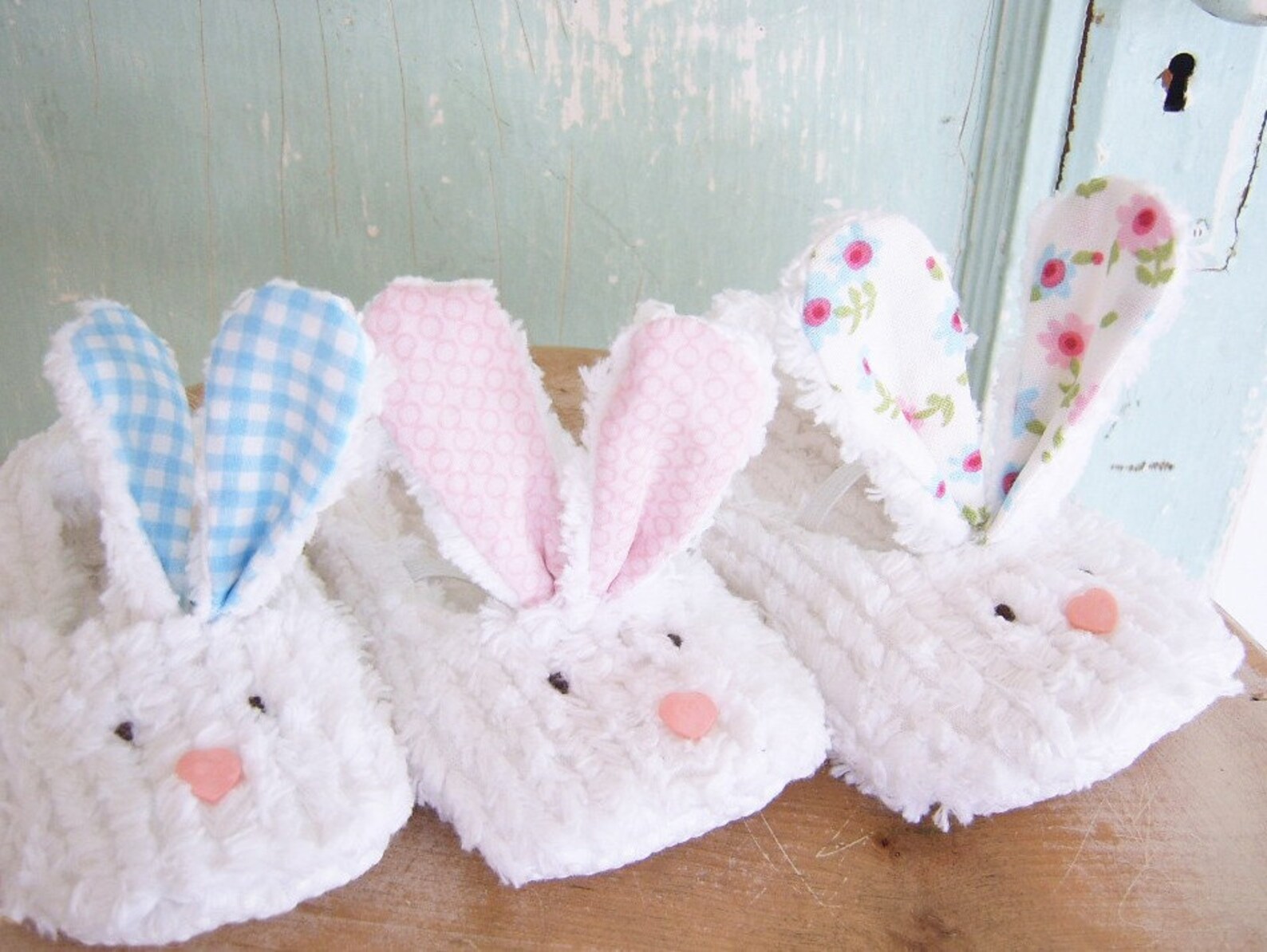 Bunny Slippers Sewing Pattern PDF Size 12 Months to 4T - Etsy