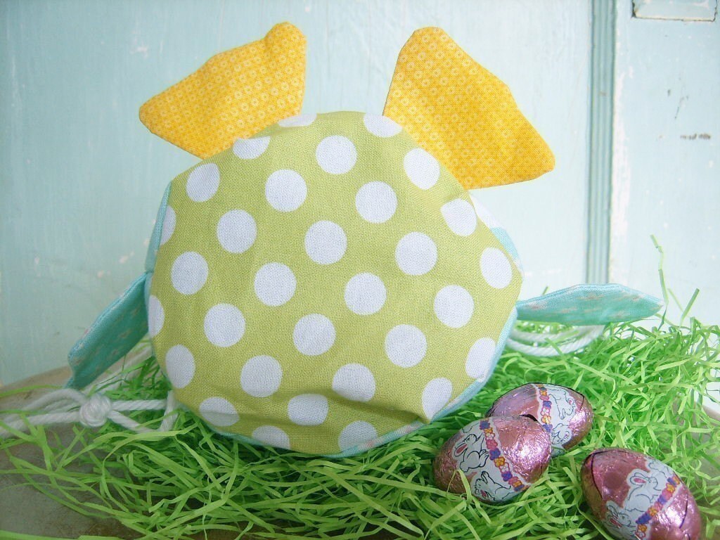 SALE - PDF Sewing Pattern - Spring Chick Drawstring Treat Bag - Etsy