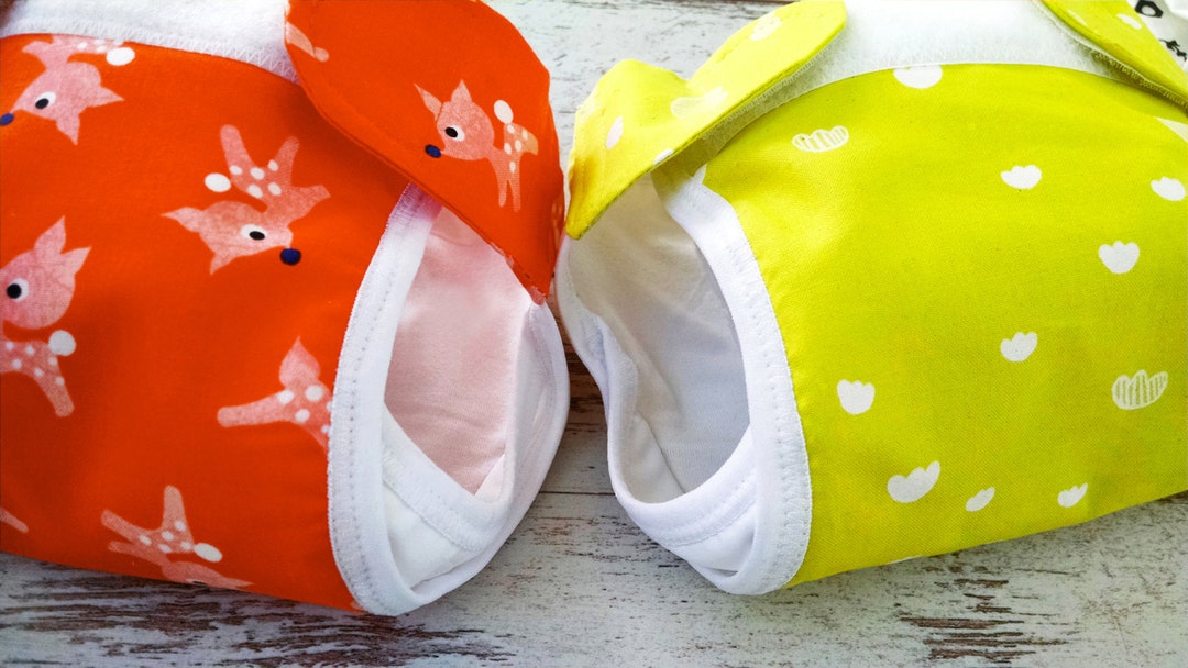 Diaper Cover Sewing Pattern. PD.F DIY Diaper Cover. Elastic Diaper ...