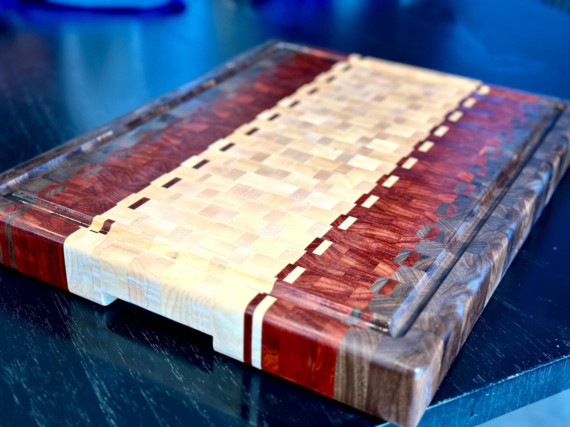 Beautiful End Grain Cutting Board - Etsy