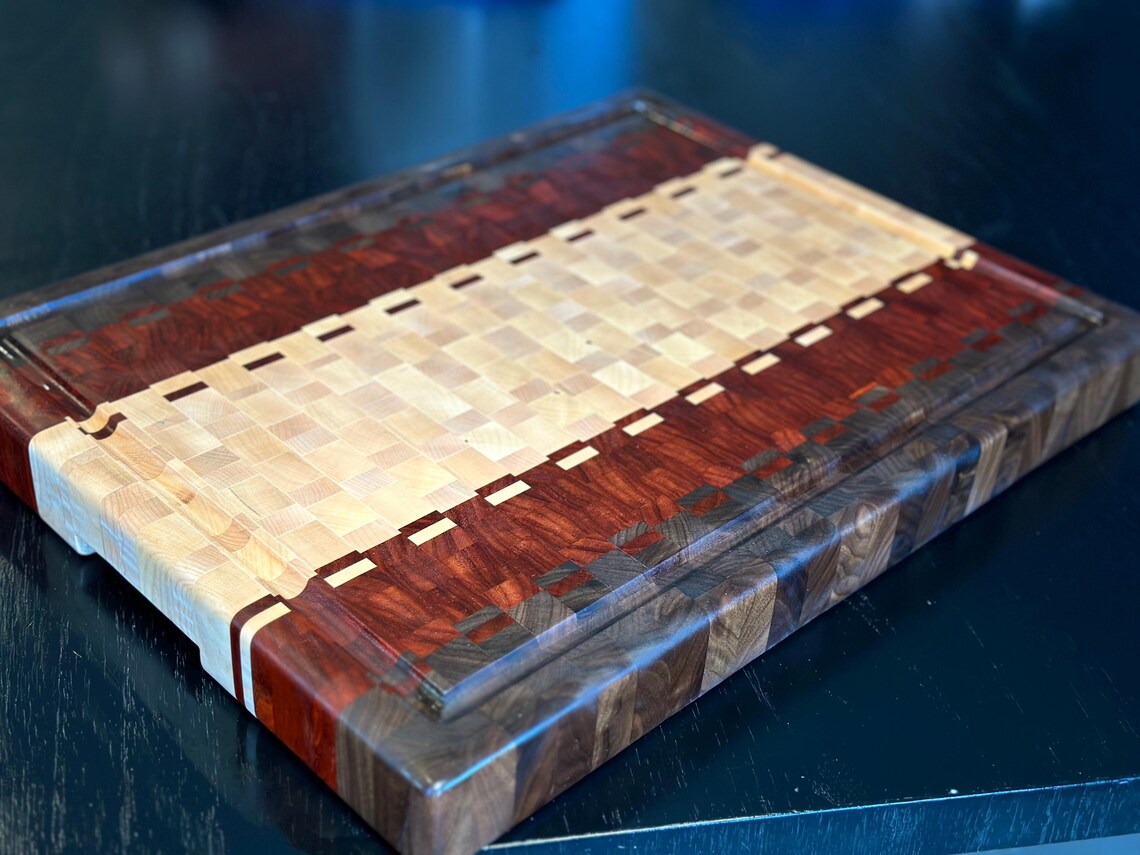 Beautiful End Grain Cutting Board - Etsy