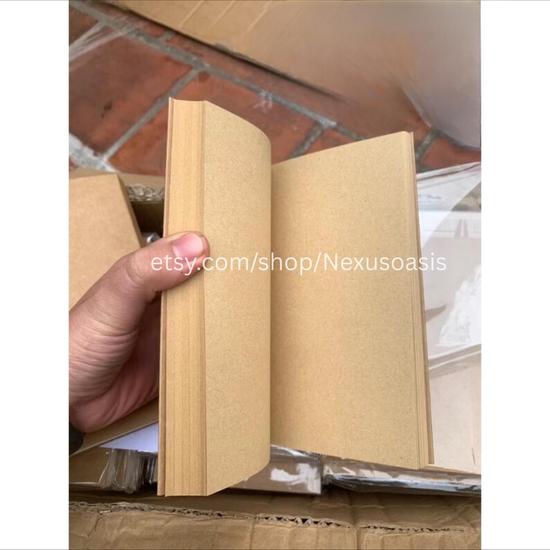 Handmade Embroidered Notebook Cover With Orange Flowers Design, Fabric ...