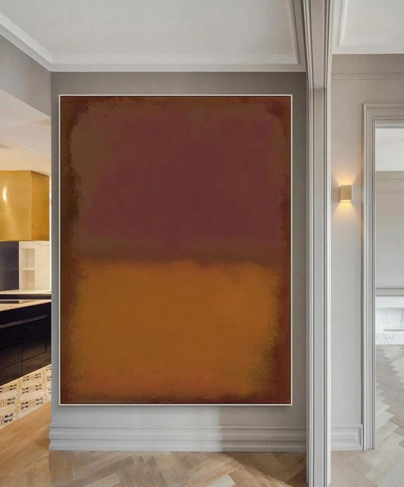 Abstract Expressionism Mark Rothko Color Field Painting – Emotional ...