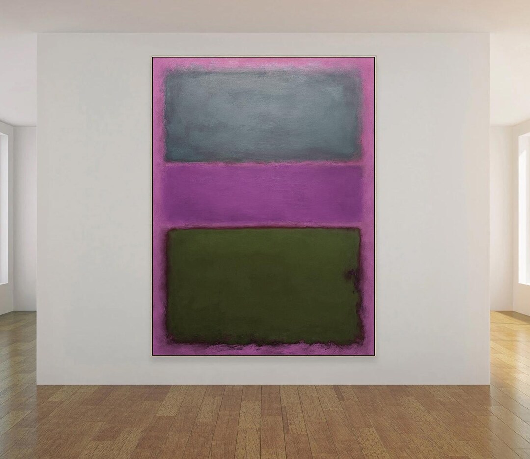 Abstract Expressionism Mark Rothko Color Field Painting – Emotional ...