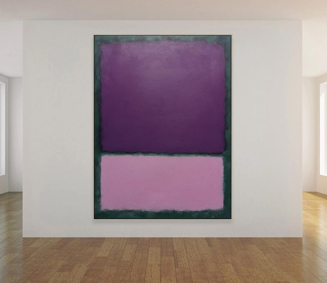 Abstract Expressionism Mark Rothko Color Field Painting – Emotional ...