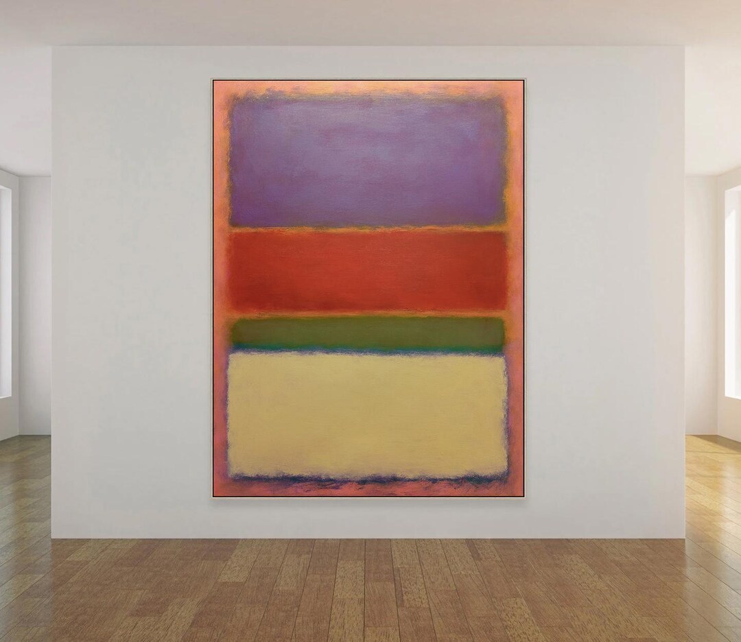 Abstract Expressionism Mark Rothko Color Field Painting – Emotional ...