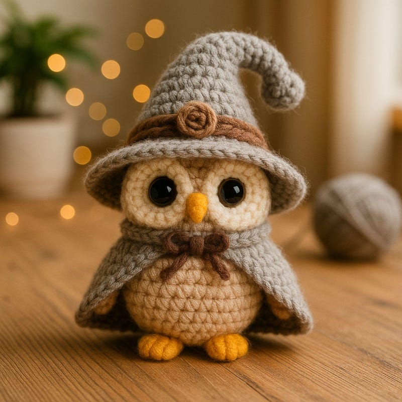 Owl in Witch Hat Ornament - Etsy