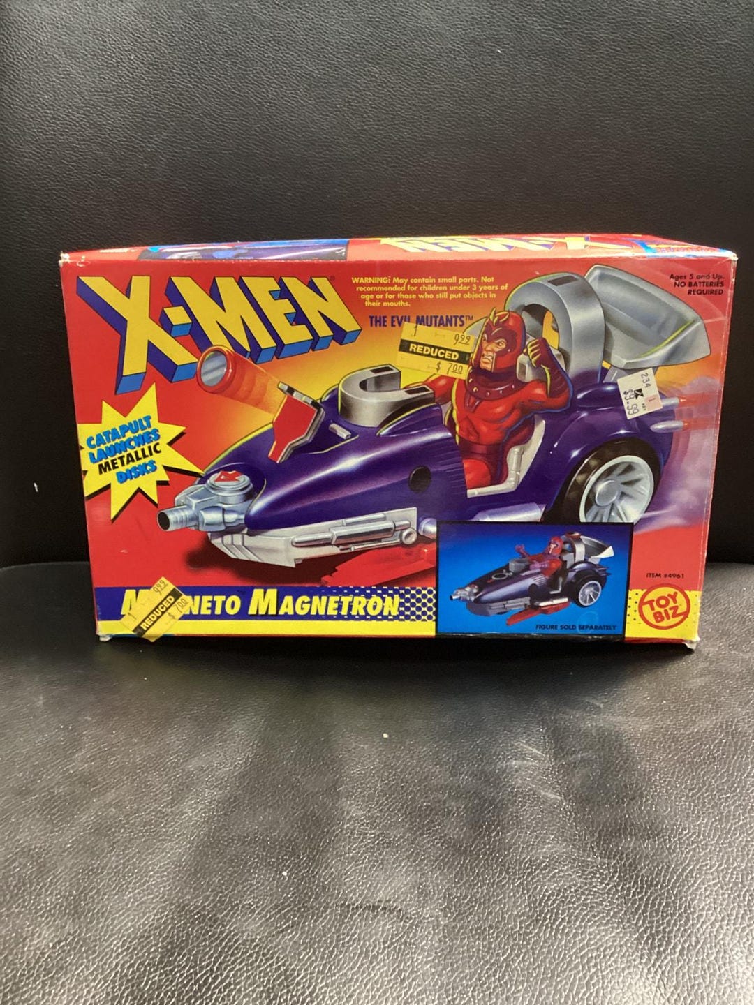 1994 XMEN Magneto Magnetron Vehicle With Box Vintage Bandai - Etsy