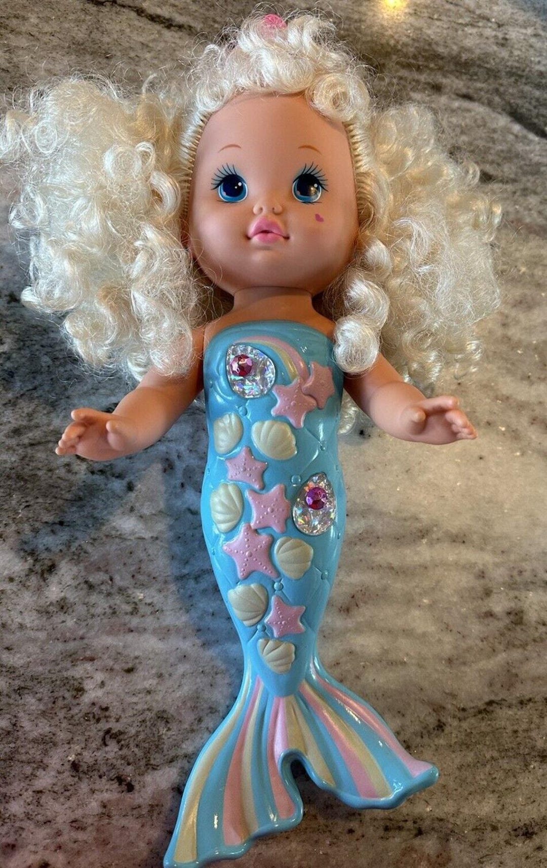 Vintage Little Lil Miss Mermaid Doll Mattel Singing Tested WORKS 1991 ...