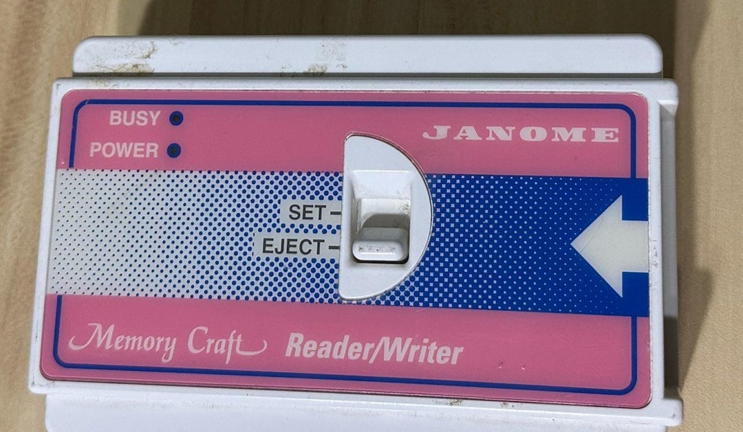 Janome Customizer 2000 Card Reader Writer Only Win 95/98/NT C87 - Etsy
