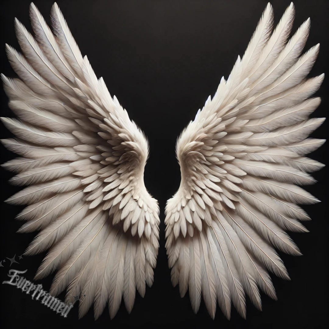 Angel Wings Art Print: Abstract Colorful Wall Decor (digital Download ...