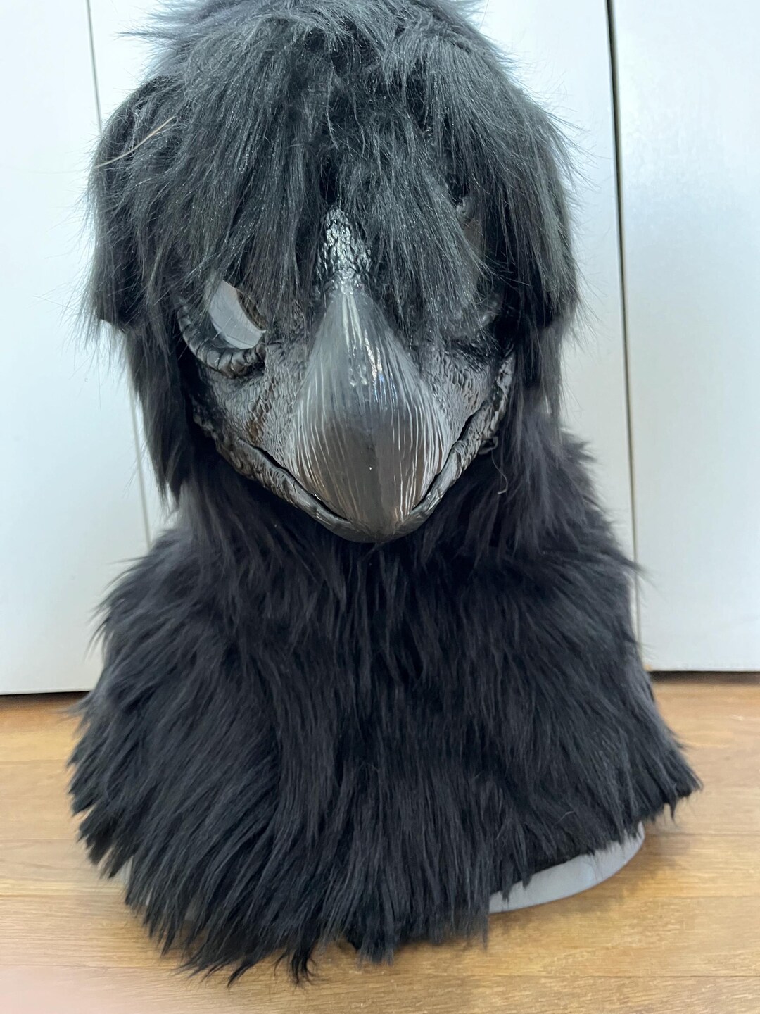 Black Crow Fursuit Head - Etsy