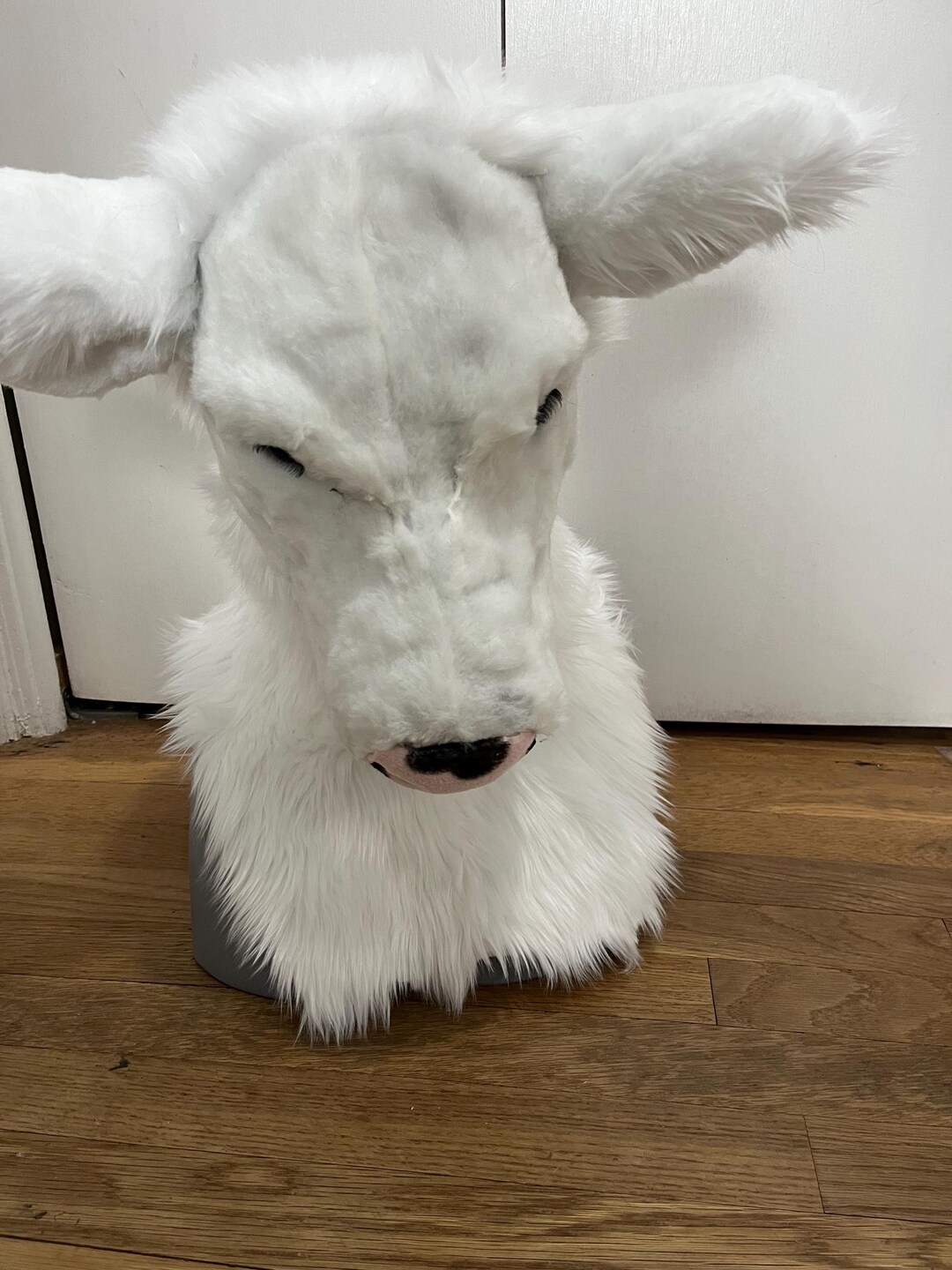 Cow Larp Mask and Tail - Etsy
