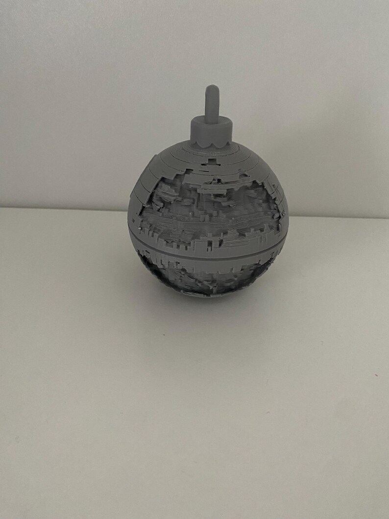 Death Star 3D Printed Sphere I Star Wars Geek Decor I Sci-fi ...