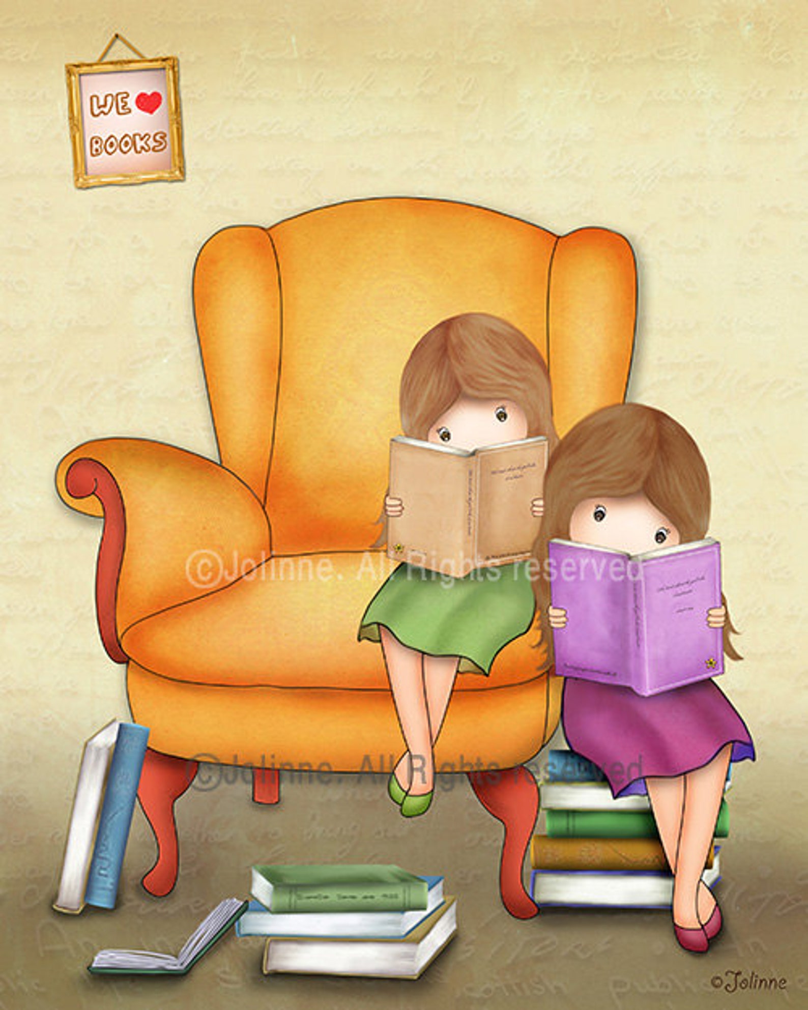 Set of 6 Posters Girls Room8x10 Posters Set Girl - Etsy