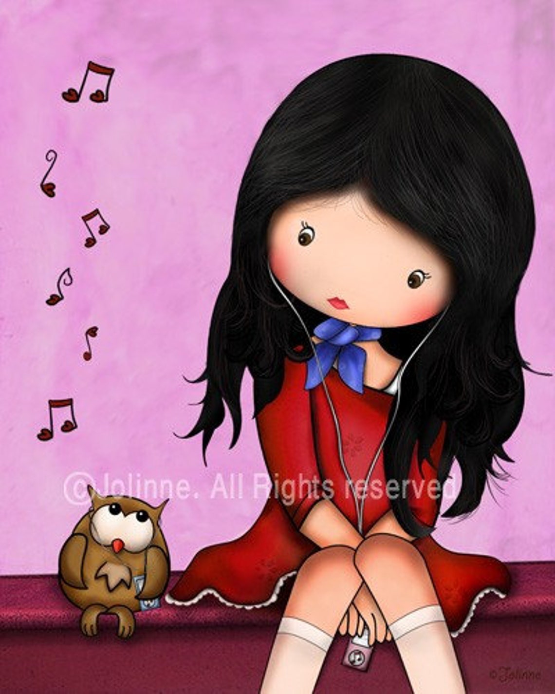 Set of 4 Wall Posters for Girls Roomgirls Room Wall Art - Etsy