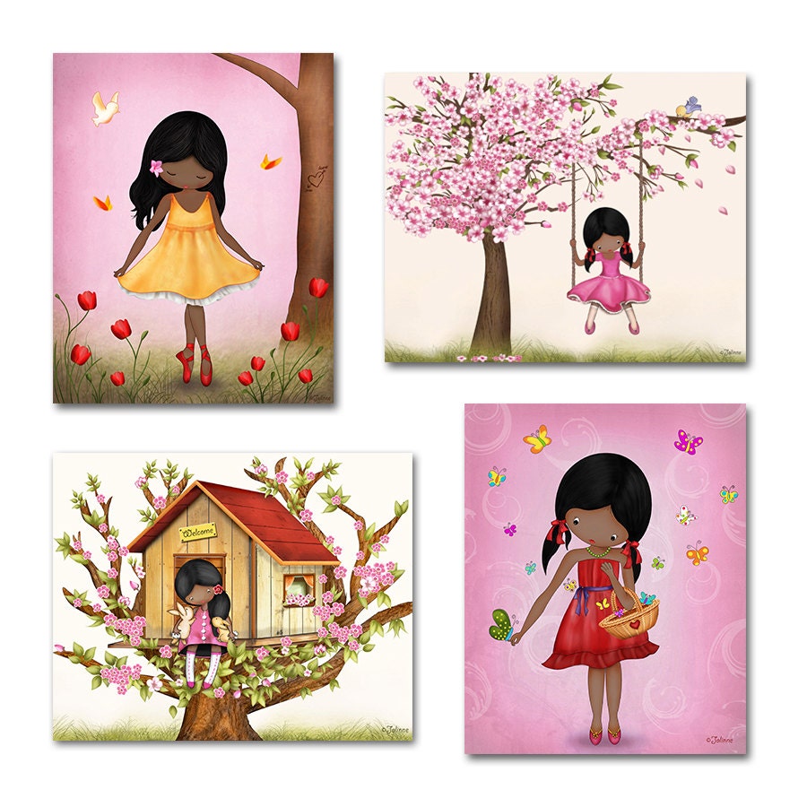 Girls Room Wall ArtChildren's Bedroom DecorToddler Girl | Etsy