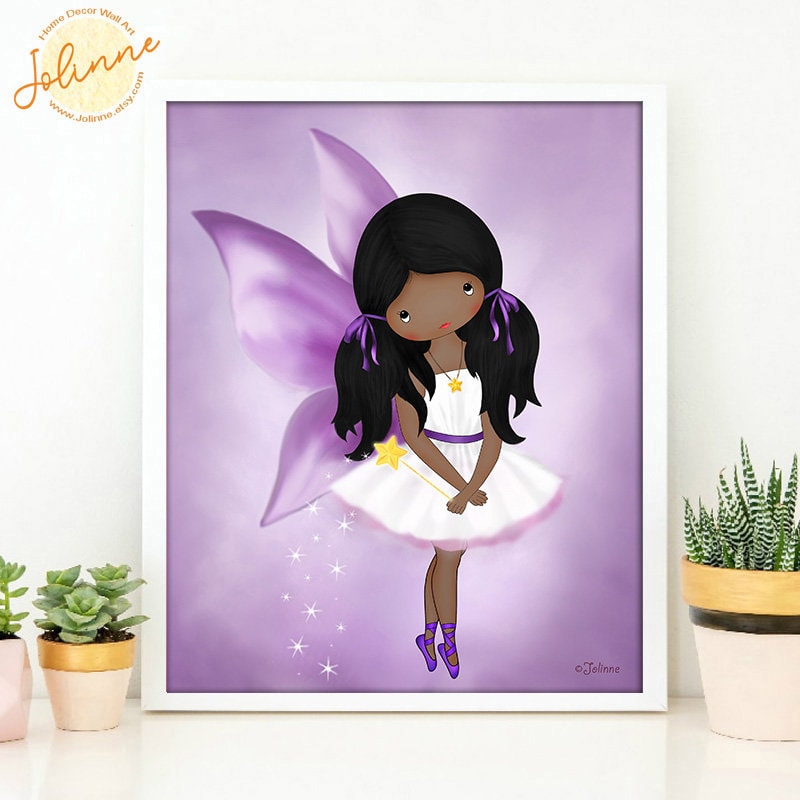 Angel Art Purple,dark Skin Angel,angel Artwork for Kid,angel Dance ...