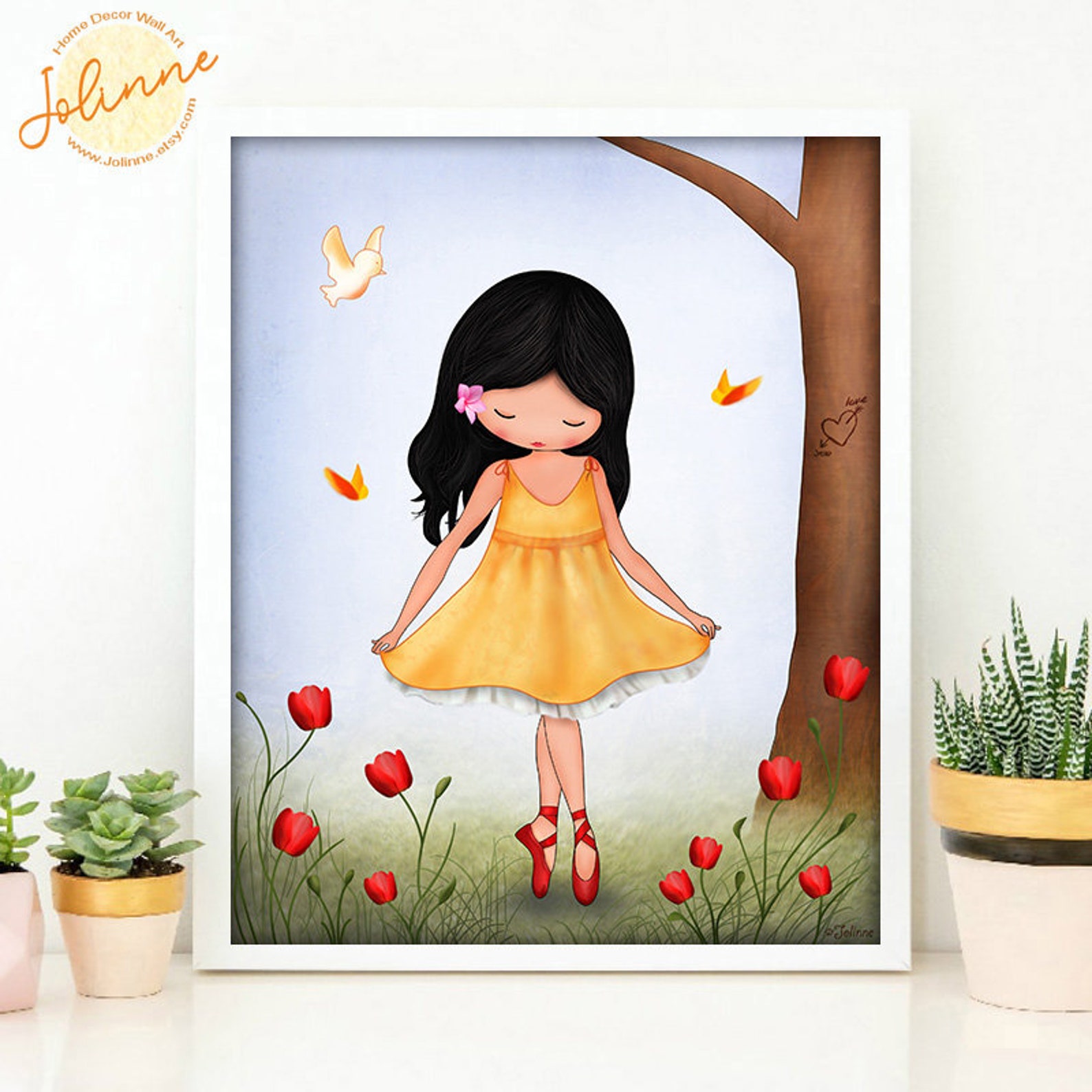 Art for Kids Room,girls Room Decor,set of 4 Wall Art Prints,girls Room ...