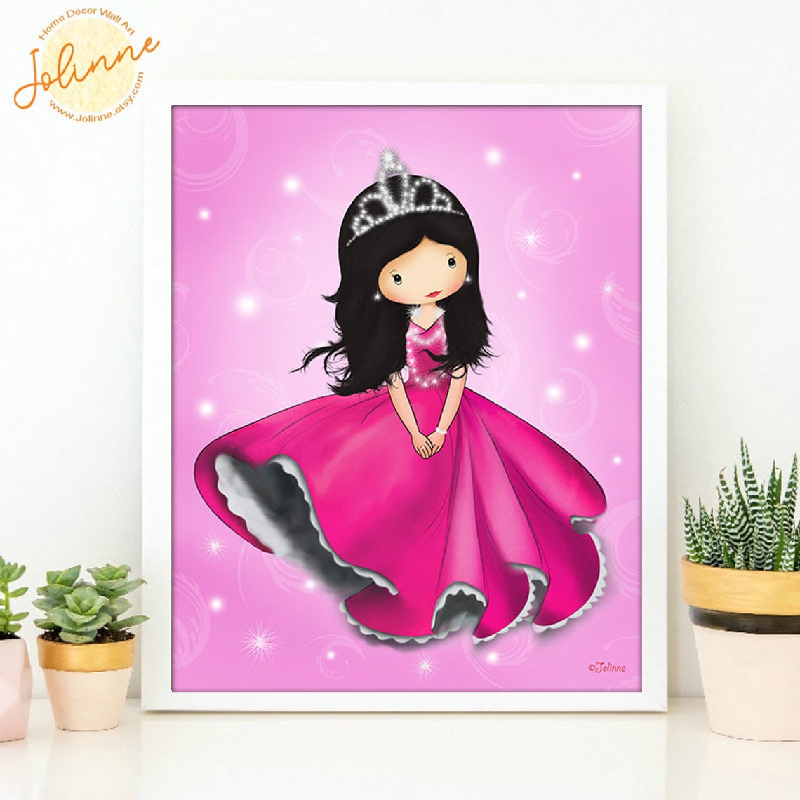 Princess Poster for Girls Roomprincess Children's Room - Etsy