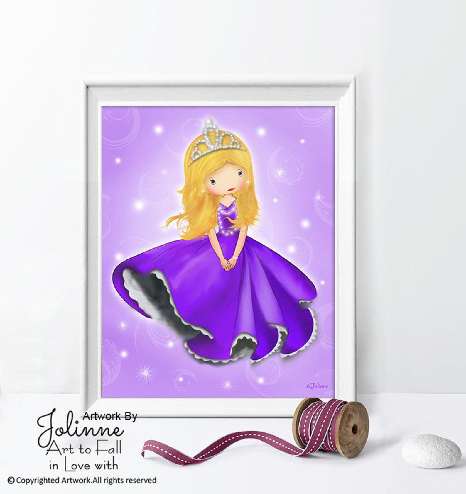 Princess Poster for Girls Roomprincess Children's Room | Etsy