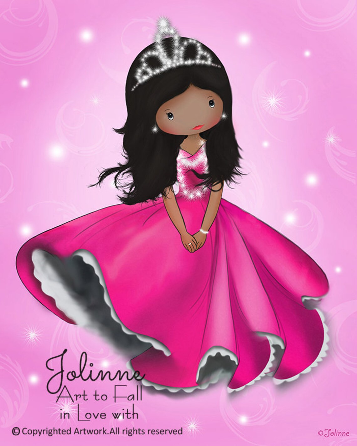 Princess Poster for Girls Roomprincess Children's Room | Etsy