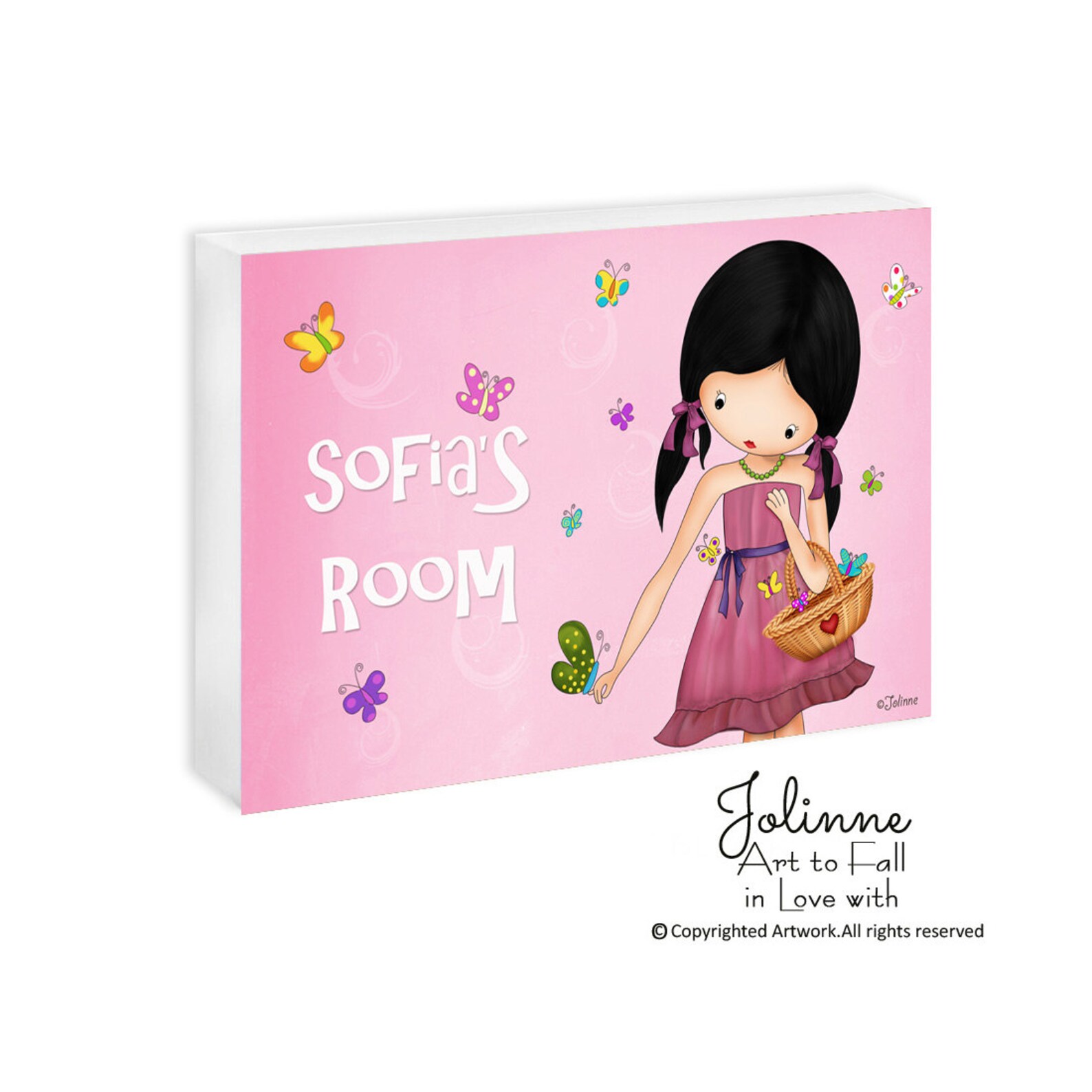 Personalized Door Signpersonalized Girls Room Decorgirls - Etsy