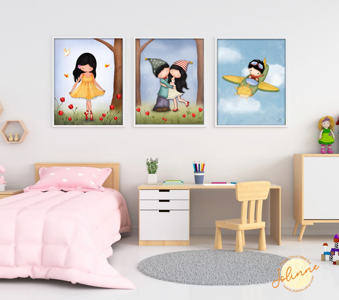 Boy Girl Kids Room Decor, Brother Sister Room Decor,sister Brother ...