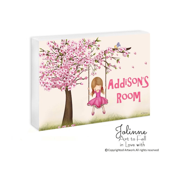 Name Plaque for Girls Bedroom - Etsy