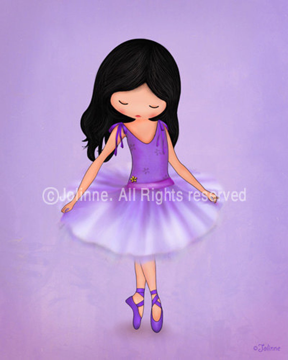 Ballerina wall artBallerina girl artworkBallerina Room | Etsy