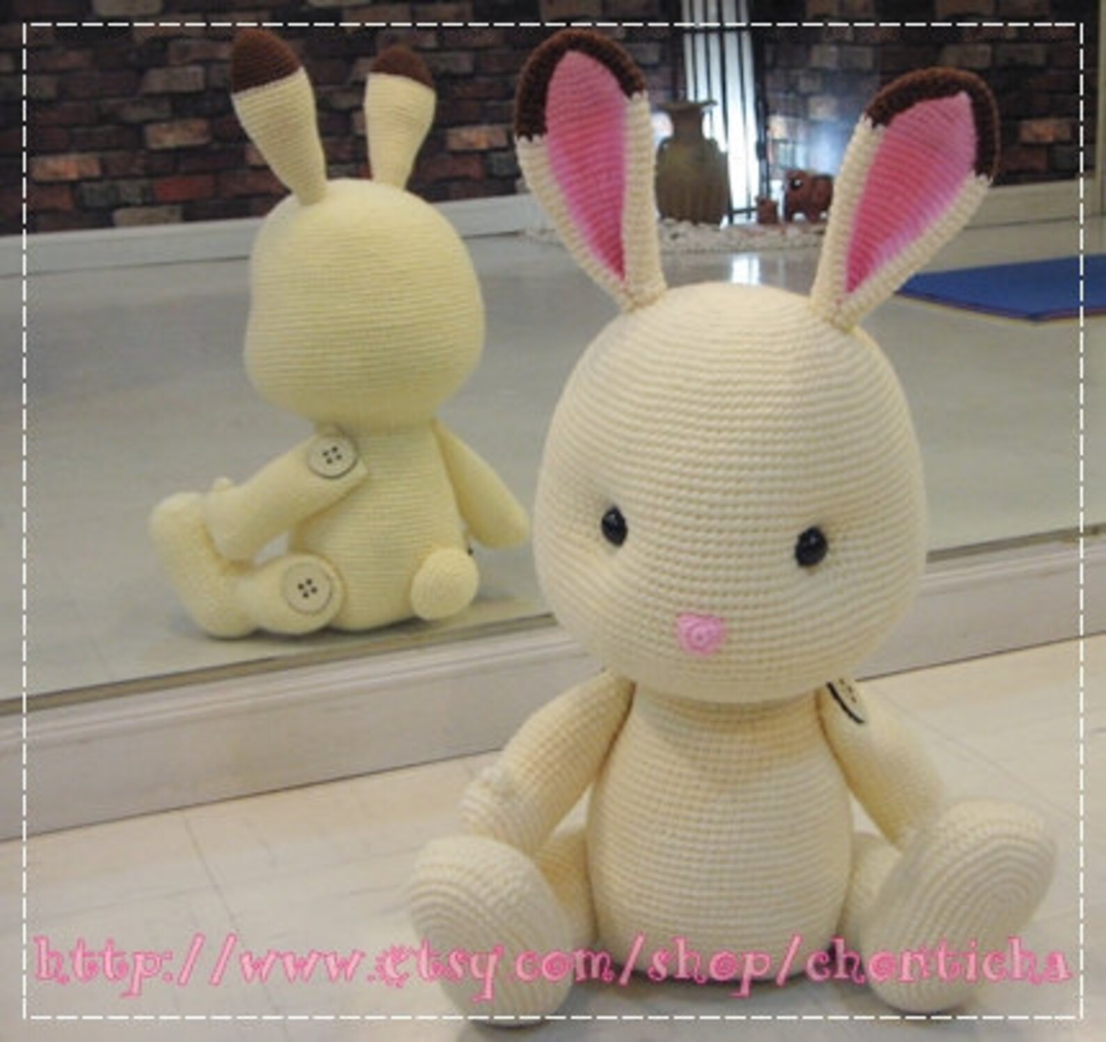 28inches Rabbit PDF Crochet Pattern - Etsy
